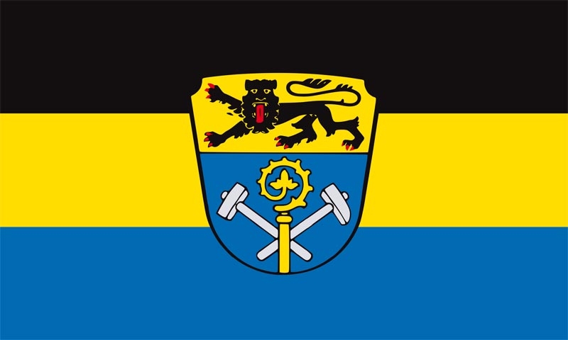 Weilheim Schongau Landkreis Flagge 90x150 cm (DE) bestellen, Weilheim ...
