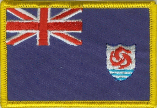 Anguilla Aufnäher / Patch bestellen, Anguilla Aufnäher / Patch kaufen