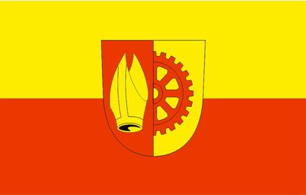Bisingen Gemeinde Flagge 90x150 cm (DE) bestellen, Bisingen Gemeinde ...