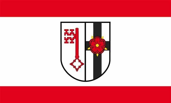 Soest Kreis Flagge 90x150 cm Premiumqualität bestellen, Soest Kreis ...